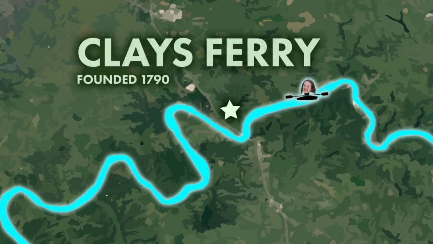clays ferry map - LIQUID KENTUCKY